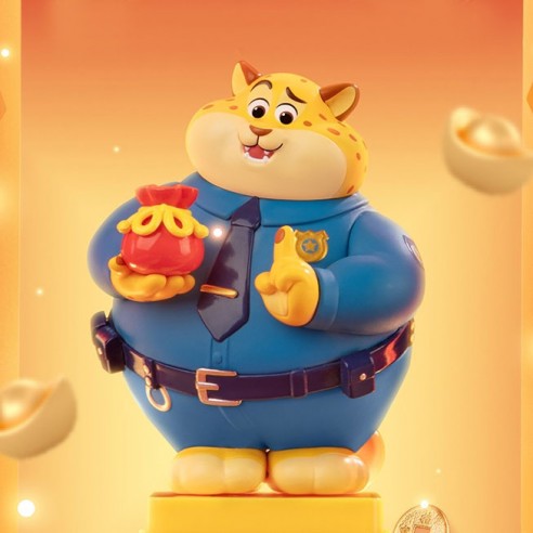 Zootopia Benjamin Clawhauser Lucky Leopard Series